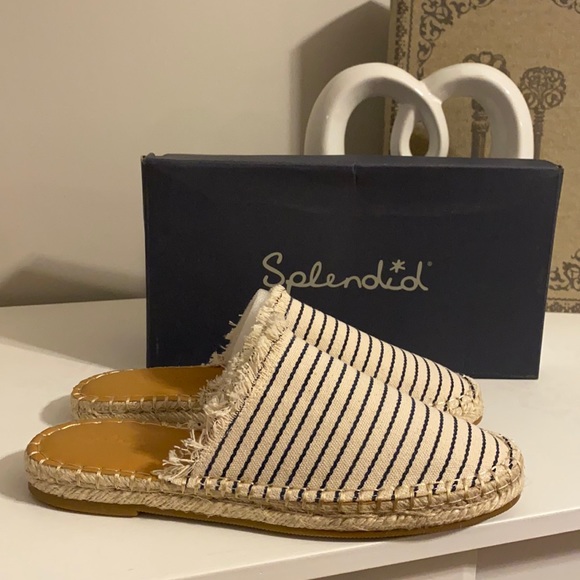 Splendid | Shoes | Splendid Espadrille Jute Mule Sandals Size 75 | Poshmark